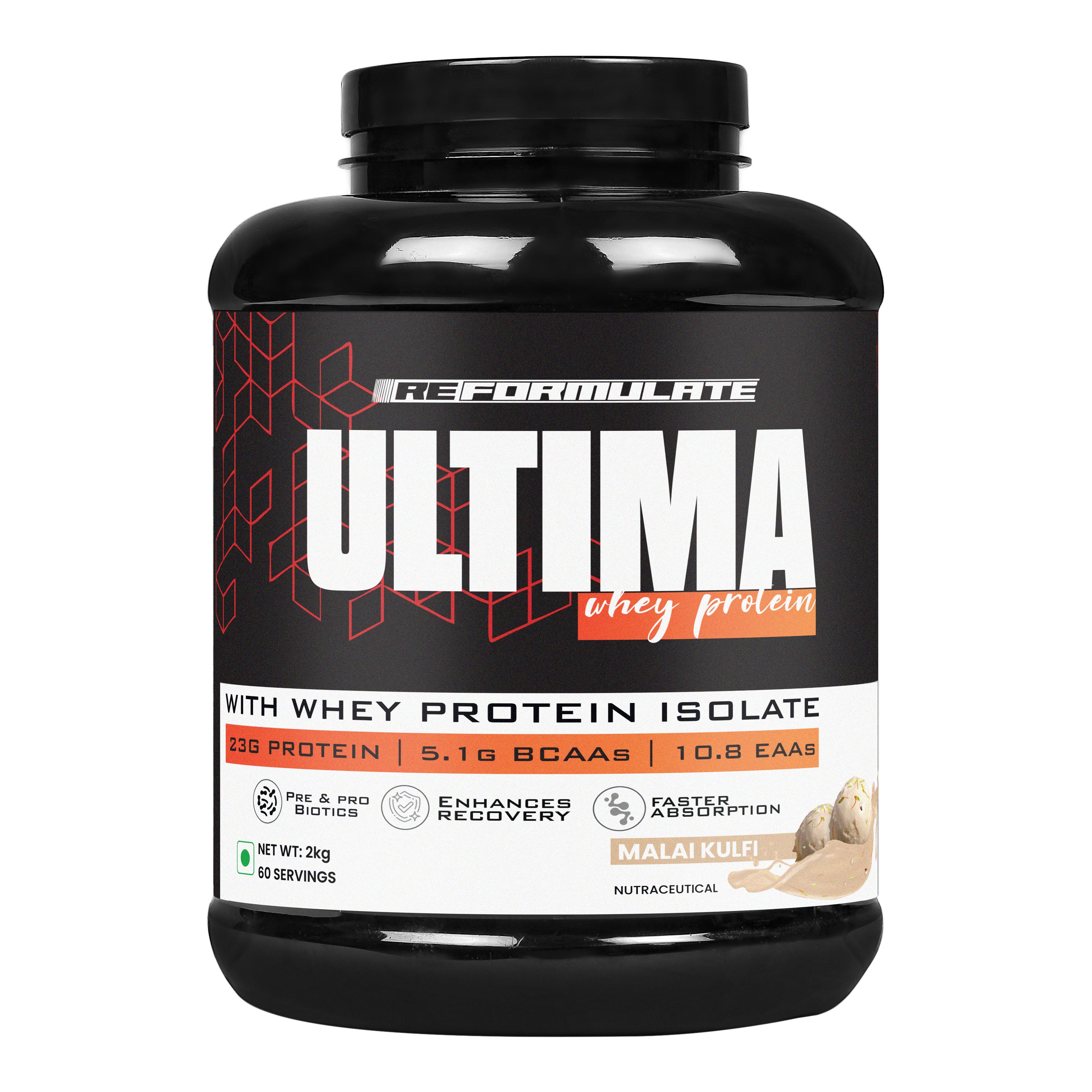 ULTIMA-WHEY PROTEIN | Chocolate Flavour – Reformulate